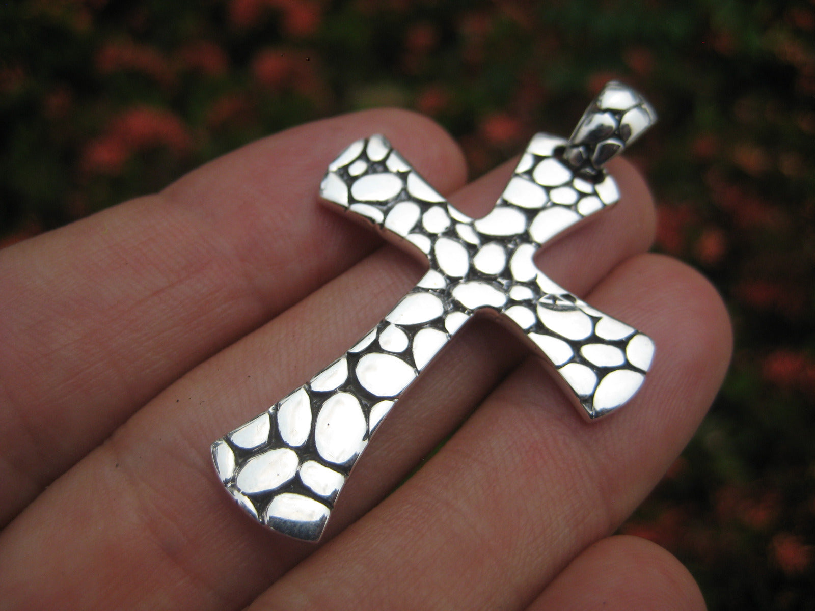 925 Sterling Silver Christian Cross Pendant A12 – JK Silver